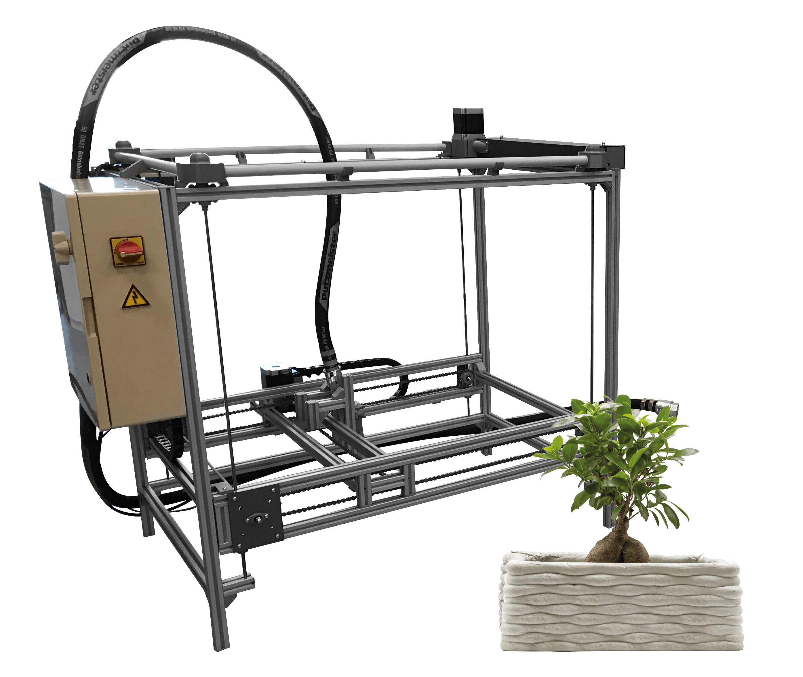 Constructions-3D Concrete Mini Printer review - Industrial 3D printer