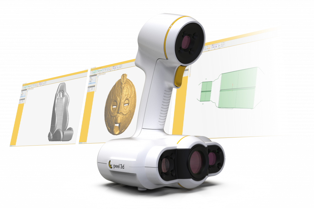 peel 3D peel 2 CAD review - professional handheld 3D scanner
