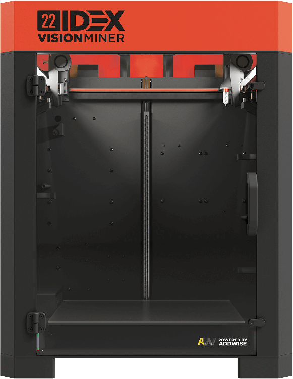 Vision Miner 22 IDEX review - Professional 3D printer