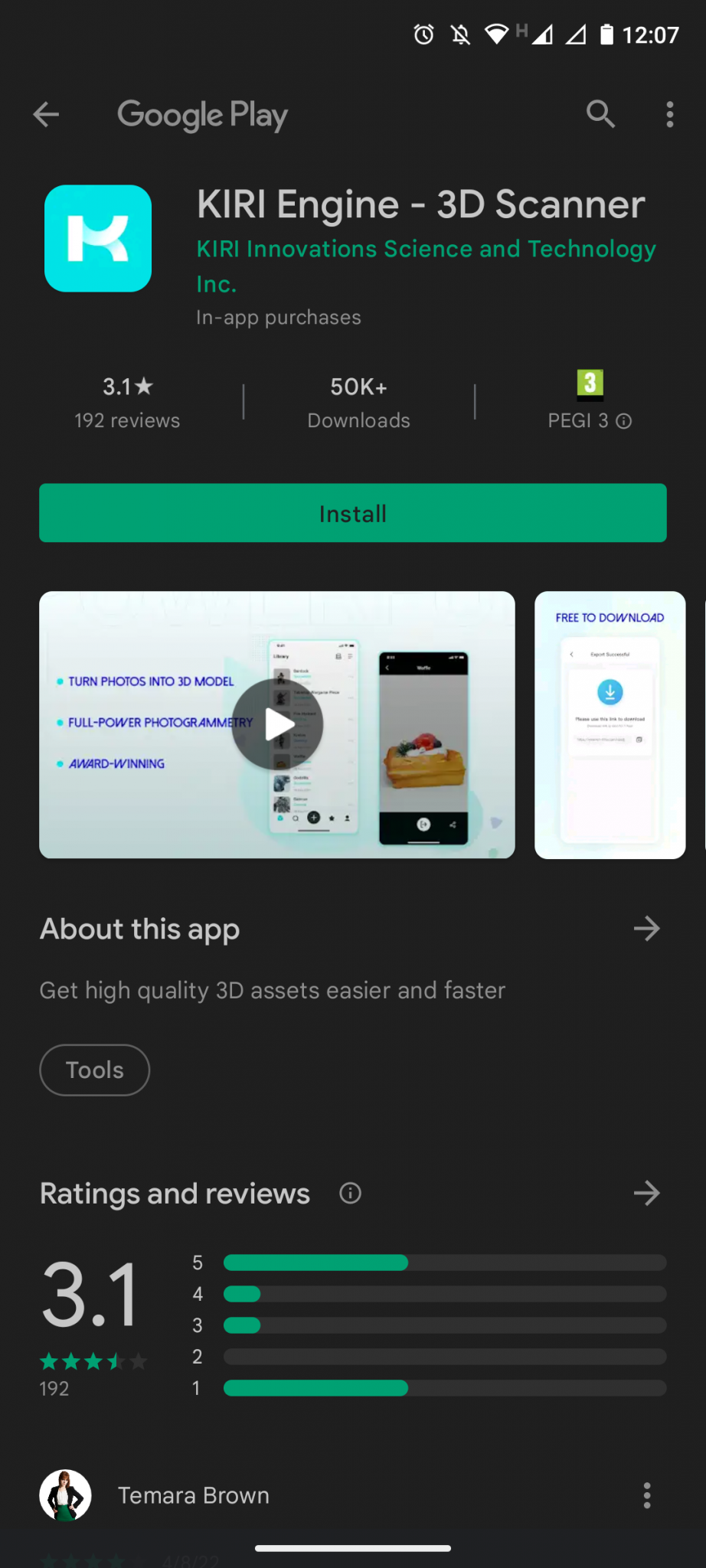KIRI Engine review: a free, powerful 3D scanning app for Android/iOS