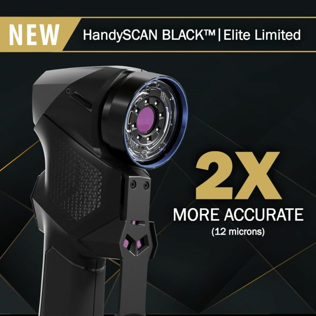 Creaform HandySCAN BLACK Elite Limited review - 3D scanner
